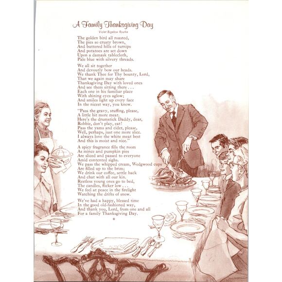None and/or Unknown | Other | A Family Thanksgiving Day Violet B Rourke ...